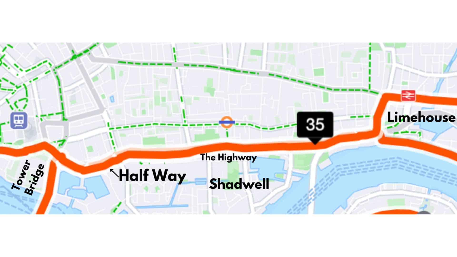 Best London Marathon Spectator Spots: Maps & Directions - Coach Parry