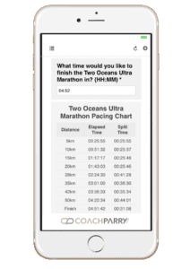 The Two Oceans Ultra Marathon (Route, Pacing Strategy & Charts)